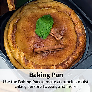 Aria Air Fryers CFA-897 Aria Ceramic Air Fryer, 5Qt, Premium Black