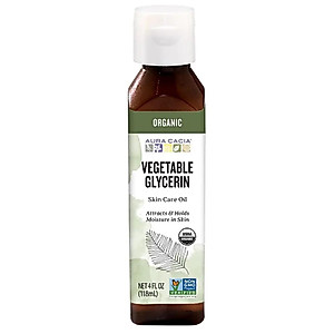 Aura Cacia Organic Skin Care Oil, Vegetable Glycerin, 4 Fluid Ounce