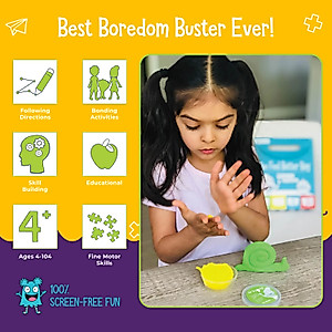 Open The Joy Feel Better Box: Get Well Soon Kids Gifts Basket, 50+ Fun Activities, Games, Toys, Conversation Cards, Origami, Clay Art, Magic Tricks, DIY - Great Gift for Kids After Surgery Ages 4+