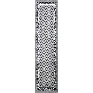 Home Dynamix 7015-45 Lyndhurst Sheraton Runner Area Rug, Gray
