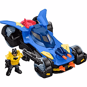 Fisher-Price Imaginext DC Super Friends Batman Toy Batmobile Vehicle & Figure Set for Preschool Pretend Play Kids Ages 3+ Years