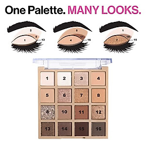 wet n wild Always Naked Eyeshadow Palette, Nude Neutral Eye Makeup, Blendable, Warm And Cool Nude Pigments, Matte, Shimmer, Glitter, Creamy Smooth