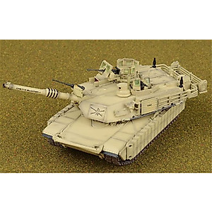 Panzerkampf M1A2 Abrams TUSK US Army 4th Armored Div 1/72 DIECAST Tank Pre-Built Model