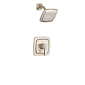 American Standard TU353507.295 Townsend Shower Trim Kit with Water Saving Shower Head and Cartridge 1.75 GPM, Brushed Nickel