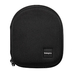 Sony MDR1AM2/B Premium Hi-Res Stereo Headphones with Heavy Bass Beat (Black) with Hardshell Protective Headphone Case and Brushed Aluminum Headphone Stand Bundle (3 Items)