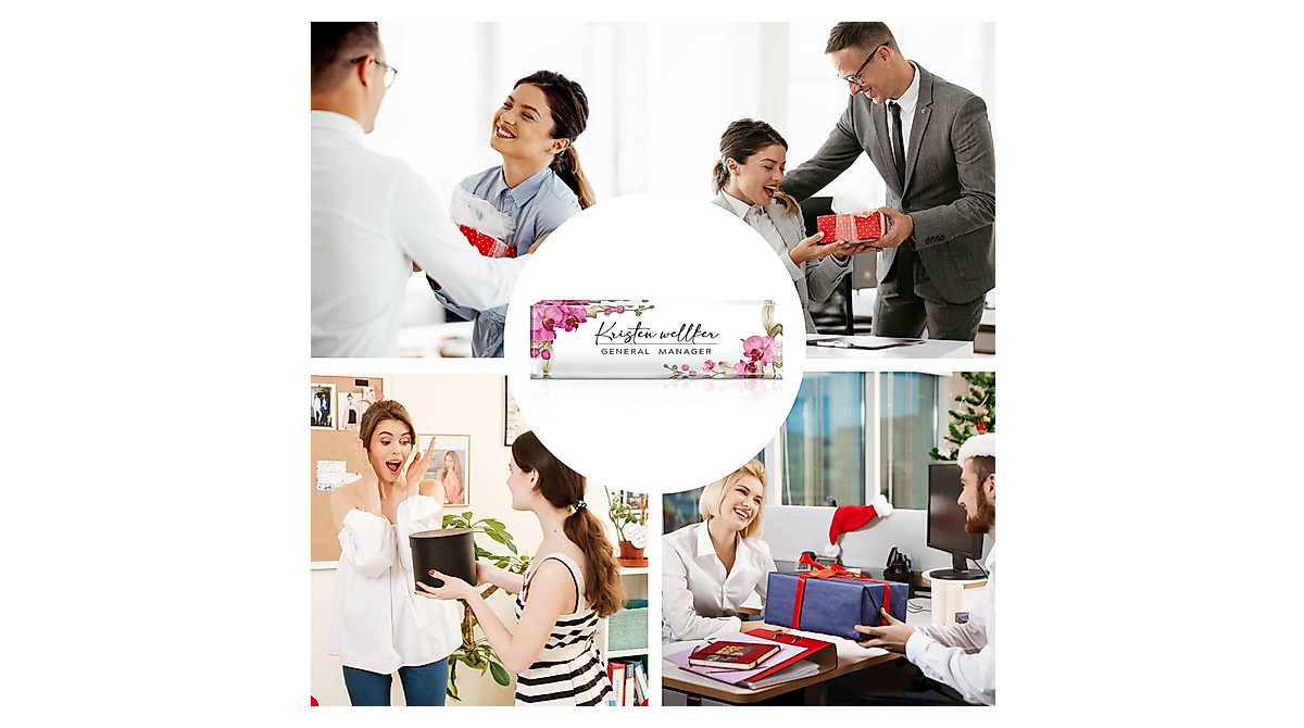 Personalized Office Name Plate - Custom Desk Decor & Gifts