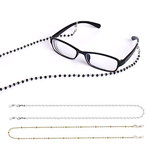 ONESING 4 Pcs Eyeglass Chains for Women Eyeglasses String Holder Glasses Strap Eyewear Chain Glasses Cord Lanyard Gift