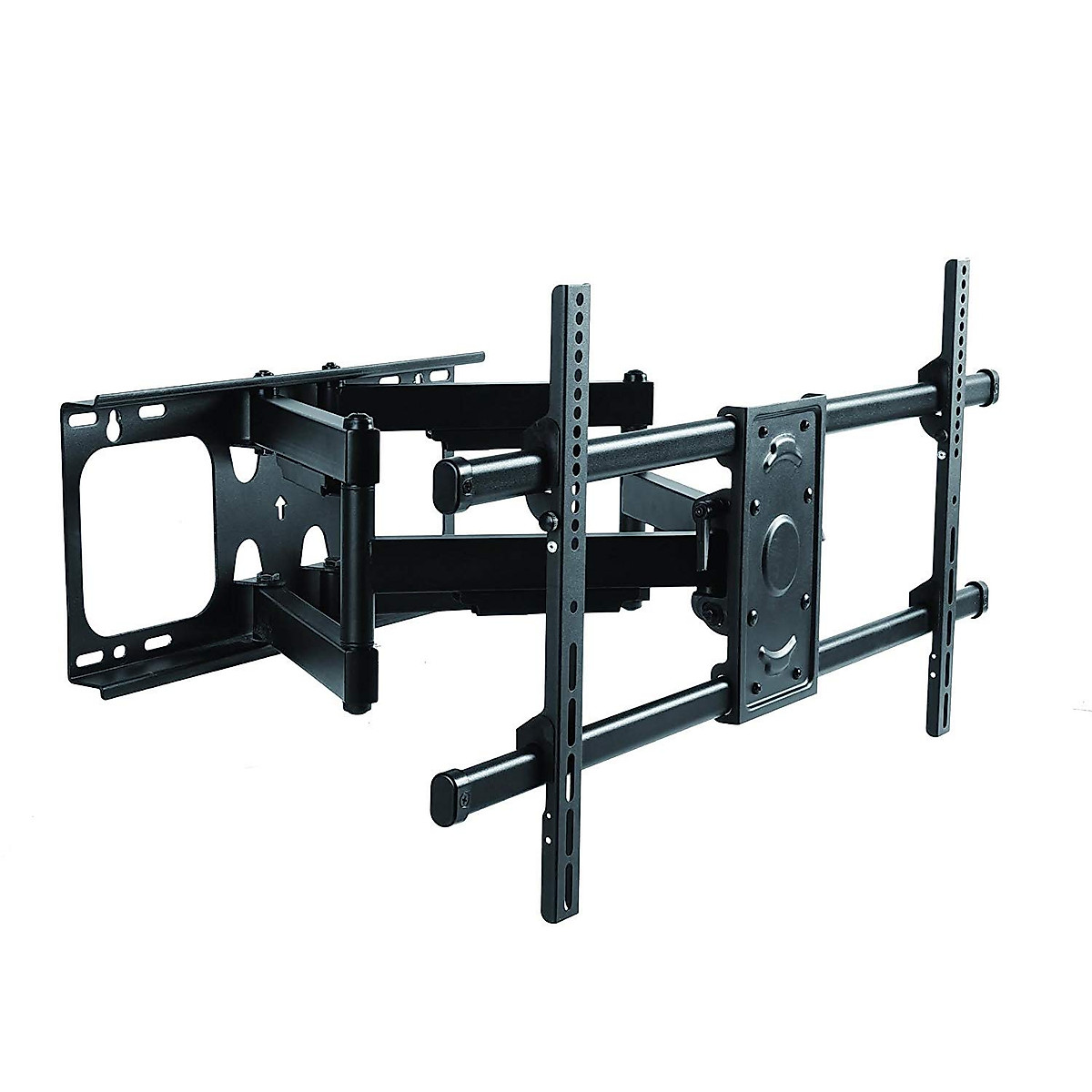 Premium Mount - Heavy Duty Dual Arm Articulating TV Wall Mount Bracket for LG OLED83C2PUA 83" C2 Smart OLED evo 4K UHD TV Tilt & Swivel with Reduced Glare - Buy Smart!
