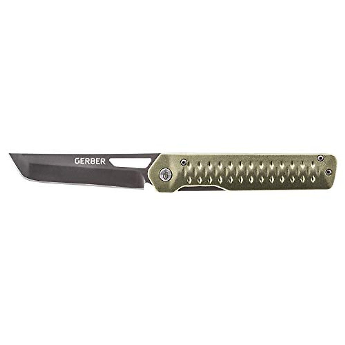 Gerber Gear 31-003730 Ayako Folding Knife, Pocket knife with Clip, EDC Knife, Green
