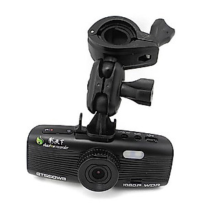 iSaddle CH214 Car Rearview Mirror Mount Holder Bicycle Handlebar Mount Holder for GPS in Dash Camera Car DVR Recorder DOD PAPOAGO HP Yi Blackbox