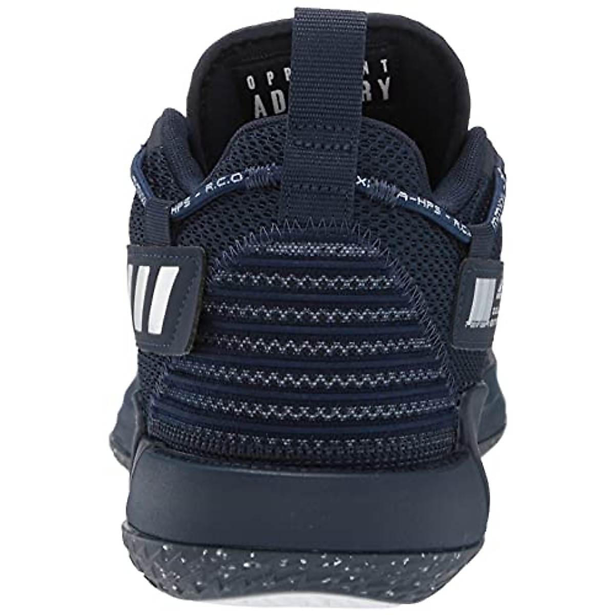 adidas Unisex Dame 7 Extply Basketball Shoe, Team Navy Blue/White/Team Navy Blue, 11 US Men
