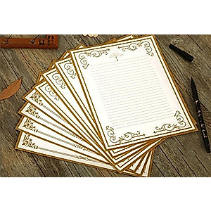 IMagicoo 64 Vintage Retro Cute Design Writing Stationery Paper Letter Set (White)