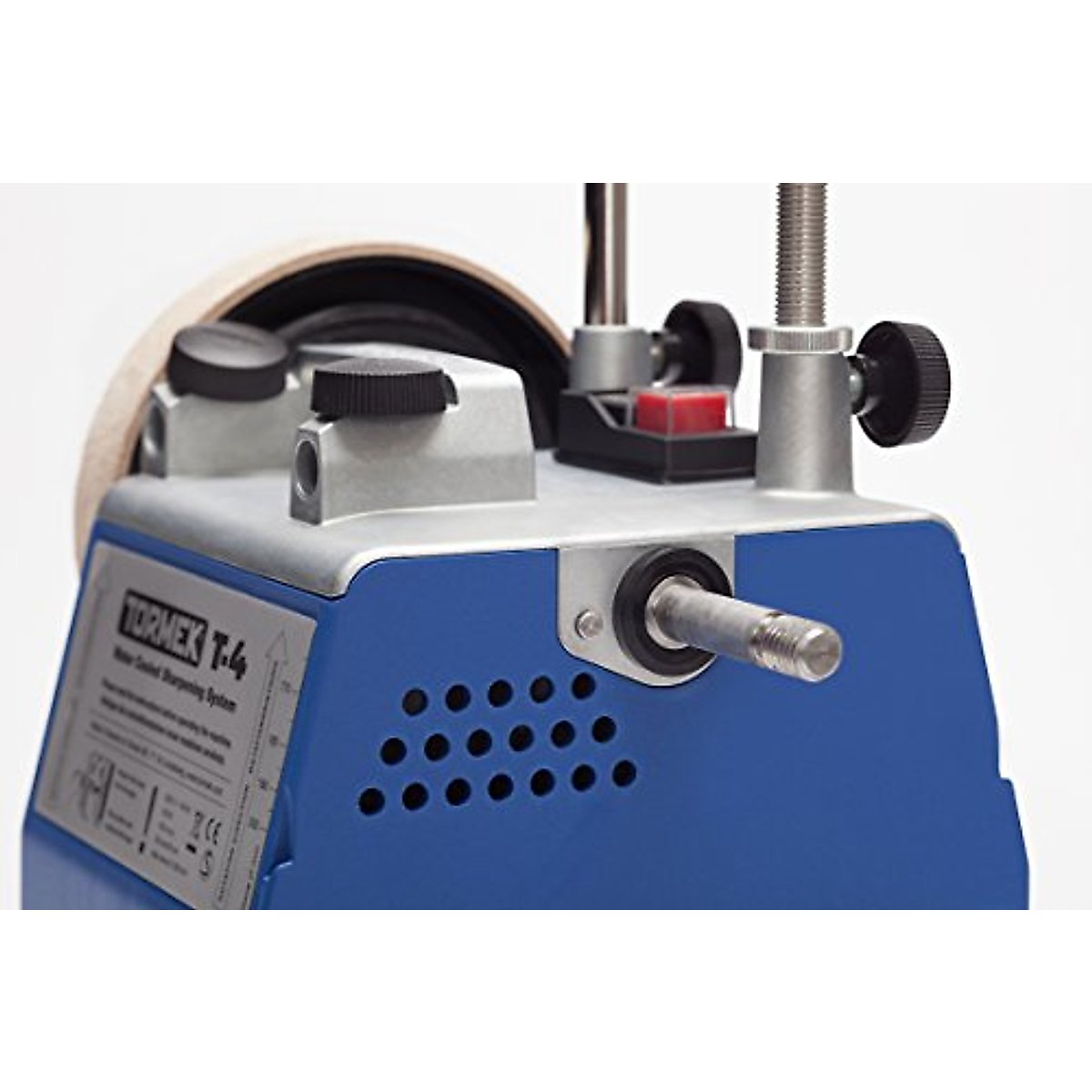 Tormek T-4 – Compact Water Cooled Sharpening System for Edge Tools – US Version – English Handbook