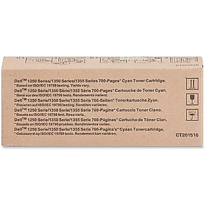 Dell YPXY8 1250 1350 1355 C1760 C1765 Toner Cartridge (Cyan) in Retail Packaging