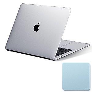 Soonjet Invisible Armor Compatible for MacBook Air 13 inch Case & Polishing Cloth