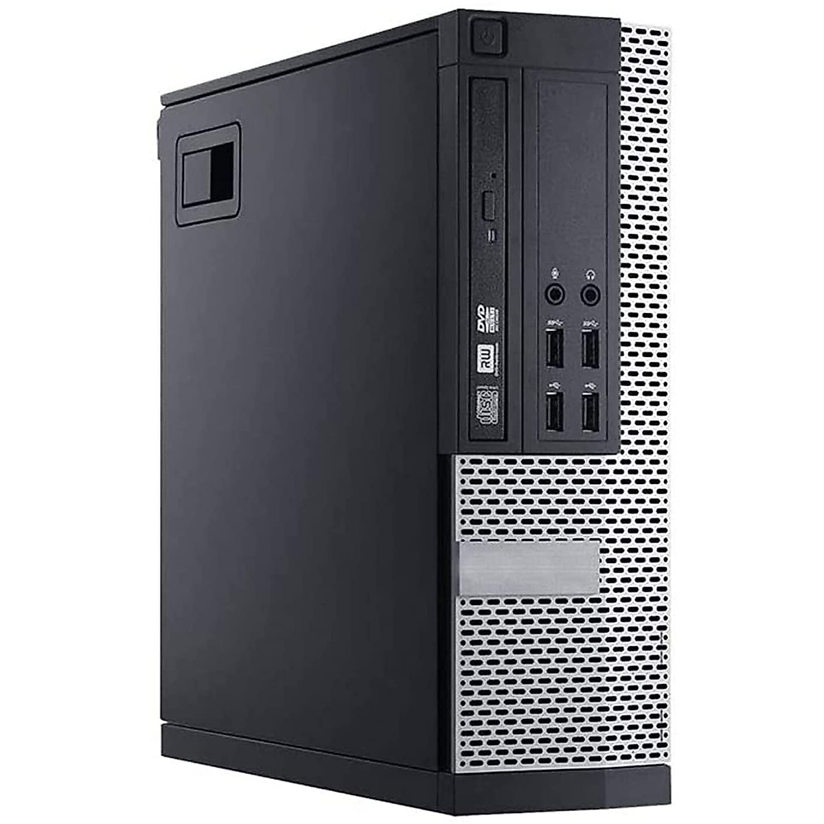 Dell Desktop Computer Core i7-6th Gen, 16GB, 500GB SSD, 2 New 24" Monitors, Wireless Keyboard and Mouse WiFi, 4 in 1 USB Hub Win 11 Pro (Renewed)