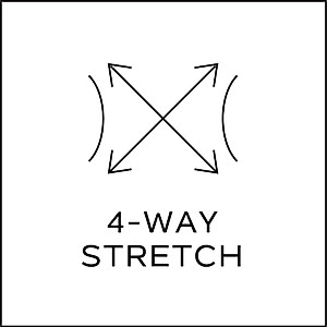 Van Heusen Men's Slim Fit Flex Flat Front Pant, Black, 34W x 30L