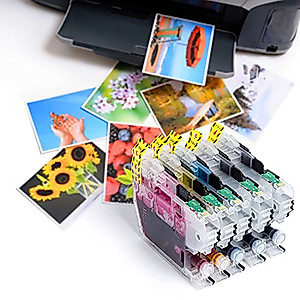 JUNCAI Compatible Ink Cartridge Replacement for Brother LC3013 LC-3013 LC-3013 XL LC3011 for use with Brother MFC-J690DW MFC-J491DW MFC-J497DW(5 Pack with The Latest Upgraded Chips)