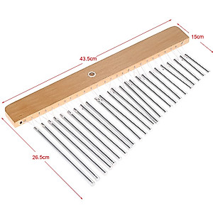 Sasuori 25-Tone Bar Chimes 25 Bars Single-row Musical Percussion Instrument