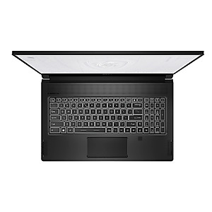 MSI WS76 Workstation Laptop: 17.3" 144Hz FHD 1080p, Intel Core i9-11900H, NVIDIA Quadro RTX A3000, 32GB, 1TB SSD, Thunderbolt 4, WiFi 6E, TPM2.0 Fingerprint, Win10 PRO, Black (11UK-469)
