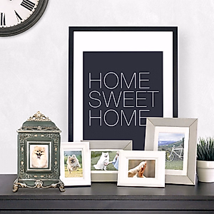 AELS Pet Urn Memory Box for Keepsakes with Photo Slot, Dog Memorial Urns for Ashes, Cat or Dog Cremation Urns, Dark Green