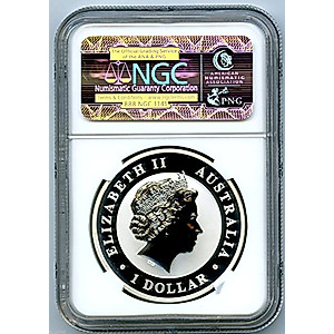 2012 Australia Australian Koala BERLIN BEAR PRIVY .999 Silver Coin 50000 Minted Rare!! $1 MS70 NGC