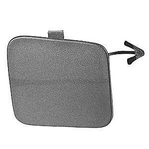 X AUTOHAUX Car Front Bumper Tow Hook Cover 622A14GA0A for Infiniti Q50 2014-2017 Tow Hook Eye Lid Cover Trailer Cap Gray