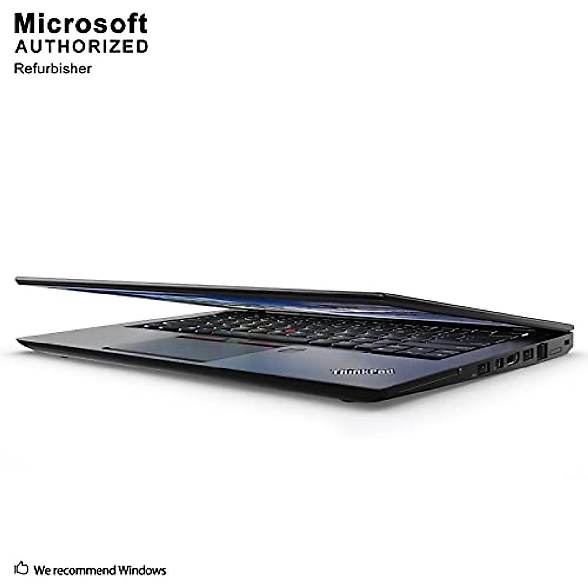 Lenovo ThinkPad T460s 14inch Notebook Intel Core I7-6600U up to 3.4G,Webcam,1920x1080,12G DDR4,256G SSD,USB 3.0,HDMI,Win 10 Pro 64 Bit,Multi-Language Support English, Spanish (Renewed)