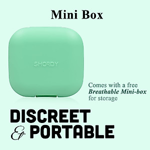 SHORDY Reusable Menstrual Cup (Small & Large) Set of 2 with Box, Medical Grade Silicone, Copa Menstruelle, Period Cup, Heavy & Light Flow, Feminine Hygiene, Tampons, Pads & Disc Alternative for Women