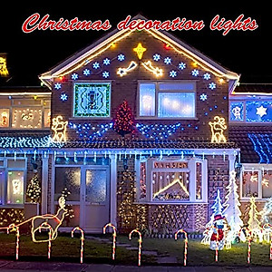 Christmas Candy Cane Lights,LED Christmas Candy Cane Lights， Fairy Landscape Lighting Outdoor Garden Pathway Yard Lawn， Lamp Home New Year Xmas Decoration 10pcs