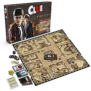 Hasbro Gaming Clue: Wizarding World Harry Potter Edition Board Game | Family Games for Kids, Teens, and Adults | Mystery Games | Ages 8 and Up | 3 to 5 Players
