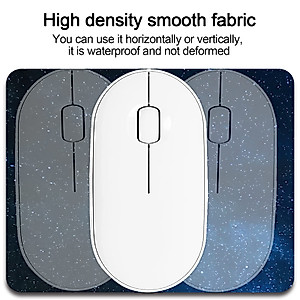 GZXHS Small Mouse pad mall, only Takes up Mouse Space, Mini Travel Carry Washable Non-Slip Rubber Base, Office, Small Space, 5x6inches