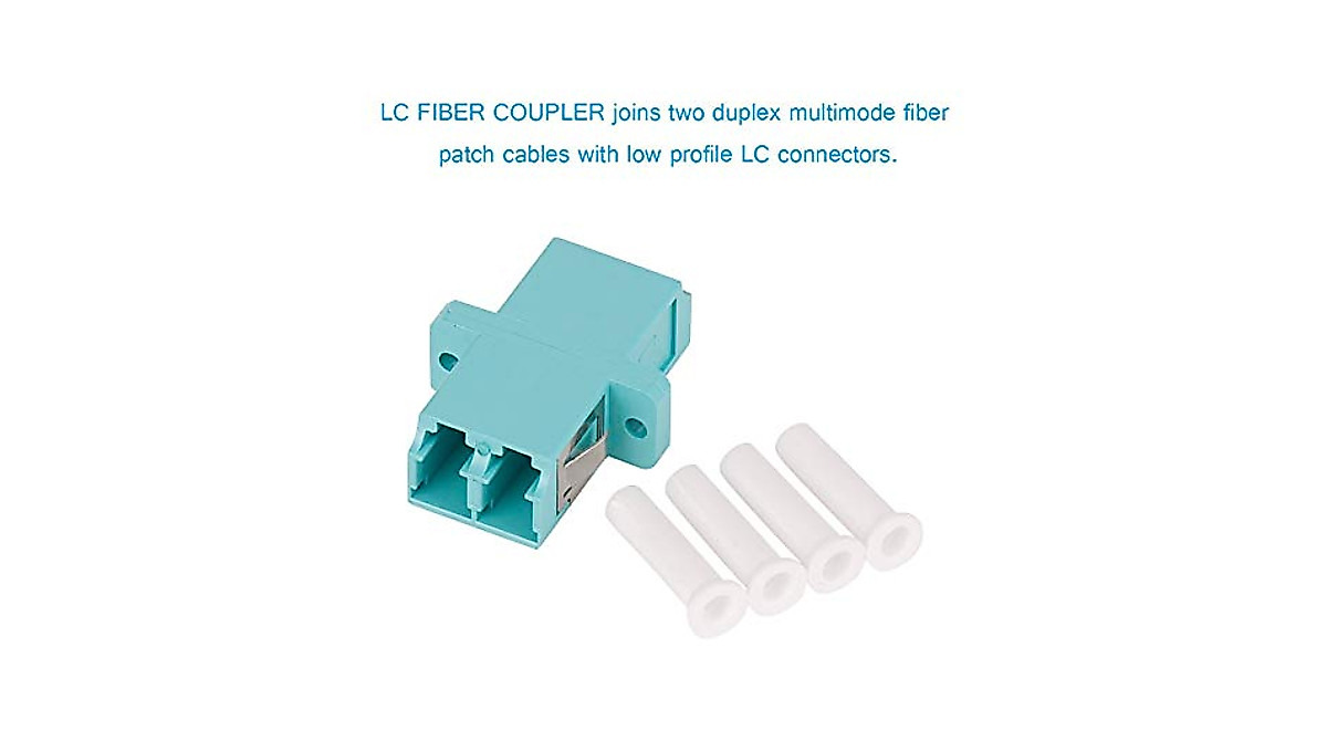 VANDESAIL LC to LC Duplex Multimode Fiber Optic Coupler for Stable ...