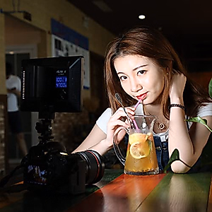 VILTROX L116T CRI95+ Super Slim Dimmable LED Light Panel ,Bi-Color 3300K-5600K LED Video Light with LCD Control / Light Mount (NO Battery/ No ac Adapter)