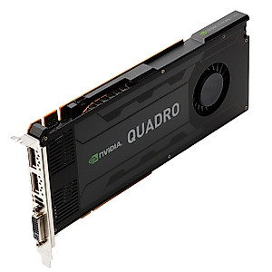 PNY NVIDIA Quadro K4000 3GB GDDR5 GPU Memory Graphics Card VCQK4000-PB