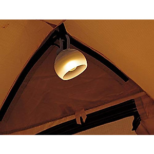Snow Peak's Mini Hozuki Lantern, Moss, ES-041GR-US, Designed in Japan, Lifetime Product Guarantee, Lightweight, Compact for Camping or Backpacking, Camping Light, One Size