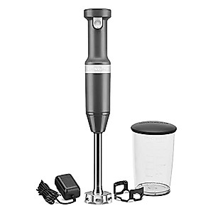 KitchenAid Cordless Variable Speed Hand Blender - KHBBV53 & Cordless 7 Speed Hand Mixer - KHMB732