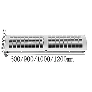 Lamps Door-Hanging Air Curtain Machine, Dust-Proof, Peculiar Smell, Multi-Function, Multiple Sizes (Size : 1000mm)