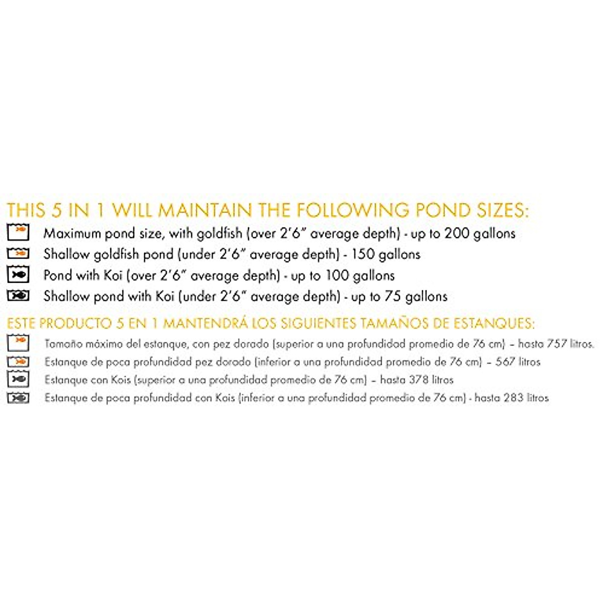 Pennington Aquagarden , Inpond 5 in 1, Pond & Water Pump, Filter, UV Clarifier, LED Spotlight and Fountain , All in One solution for a Clean, Clear and Beautiful pond , For Ponds up to 200 Gallons