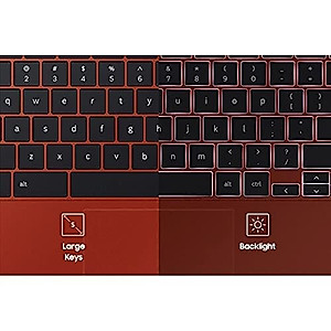 Samsung Galaxy Chromebook 2, 64GB, 4GB RAM, Fiesta Red (2021 Model) (Renewed)