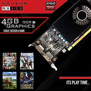 Gaming Desktop PC, Intel Core i5 6th Gen, TechMagnet Zeus, AMD RX 550 ...