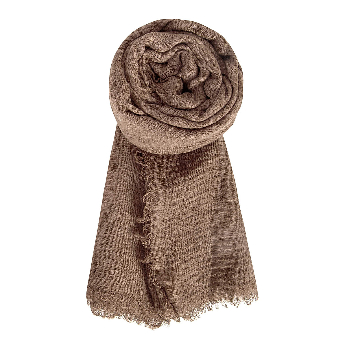 Chalier Fashion Women's Hijab Shawl Soft Lightweight Long Wraps All Season, Solid G-3 Pack(grey/Brown/Black), Large