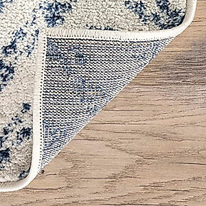 nuLOOM Rosanne Transitional Striped Area Rug, 6' 7" x 9', Blue