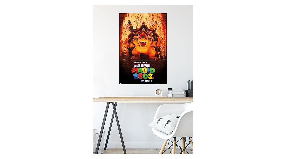 Super Mario Bros. Bowser Wall Poster | High-Quality Decor