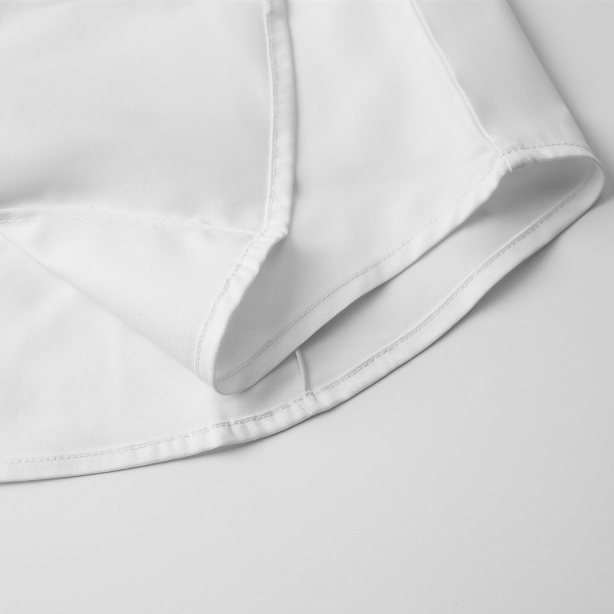 SUNNOW Womens Button Down Shirts Tailored Short Sleeve Shirt Basic Simple Stretch Wrinkle Free Formal Work Blouses White