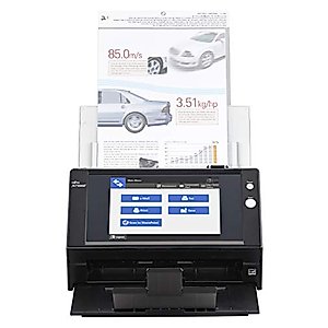 Fujitsu N7100E Network Scanner with Large Touch Screen