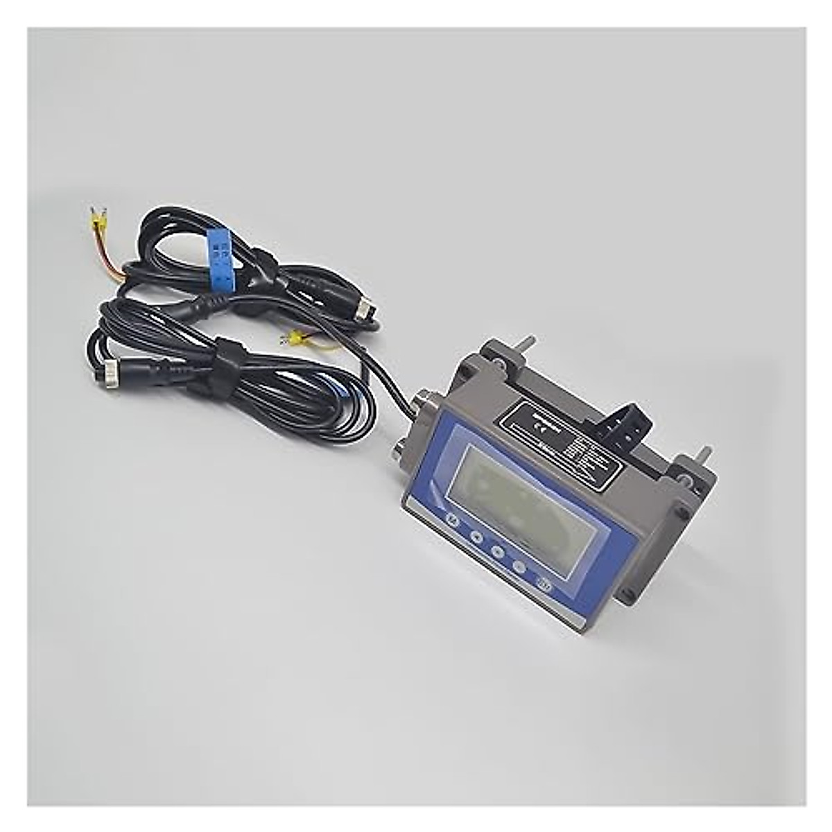 Flow Control Meter Industrial Time-Difference Type Ultrasonic Flowmeter, Flow Watch Used for Stainless Steel Copper PVC and Other Pipes of DN15~DN40 Used in Petroleum,Food, Etc.