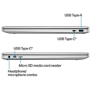 HP Chromebook 15.6-inch HD Laptop for College Student & Business, Intel Processor N200, 8GB RAM 192GB(64GB SSD+128GB Card), Webcam, Bluetooth, USB-C, Wi-Fi, Fast Charge, Chrome OS, LIONEYE Bundle