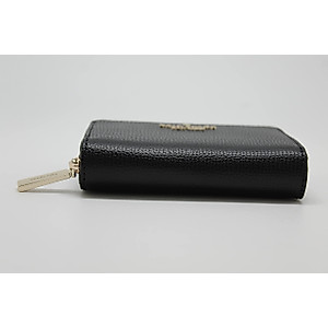 Kate Spade Darcy Small Zip Leather Credit Card Wallet Black
