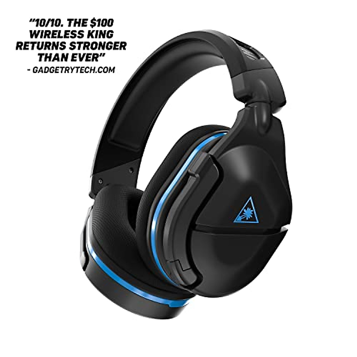 Turtle Beach Stealth 600 Gen 2 Wireless Gaming Headset for PlayStation 5, PS4 Pro, PS4 & Nintendo Switch with 50mm Speakers, 15-Hour Battery life, Flip-to-Mute Mic, and Spatial Audio - Black (Renewed)